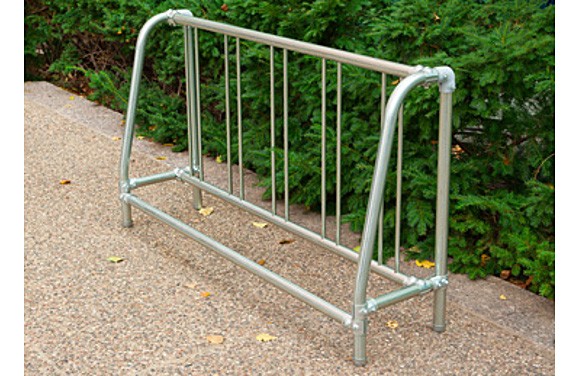 Traditional Single-Sided Bike Rack - Commercial Playground Equipment ...