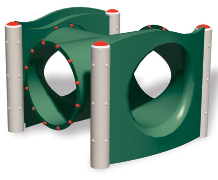 Big Tube Intersection - Climbers - Commercial Playground Equipment