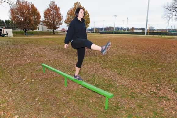 balance beam station | fitness